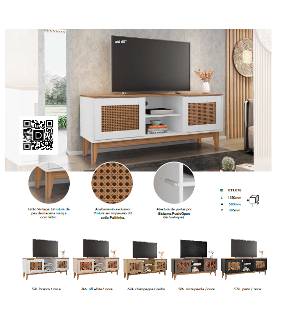 Big Móveis na Caixa | Rack Safira | CasaD